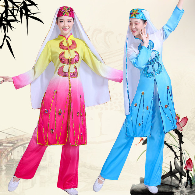 Dongxiang Sala Hui dance costume female adult Ningxia ethnic minority ...