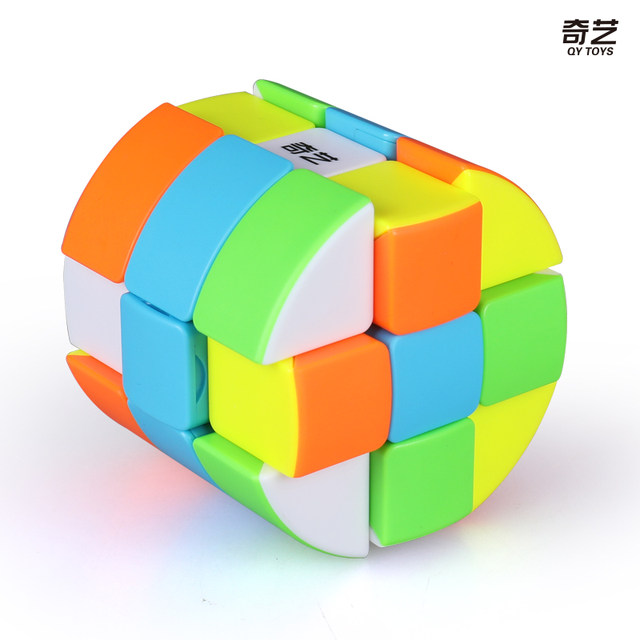 Qiyi Rubik's Cube cylinder third-order Rubik's cube special-shaped 3 ...