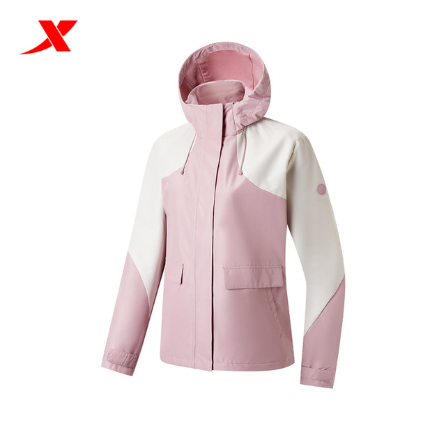 Xtep Jacket Women's Jacket Double Layer Windbreaker 2024 Autumn Sports ...
