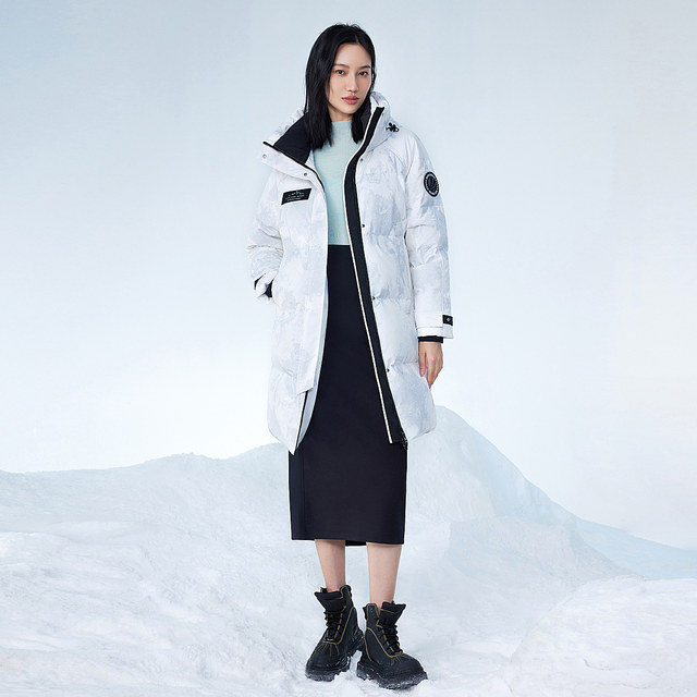 Bosideng 2023 winter women's classic extreme cold goose velvet ...