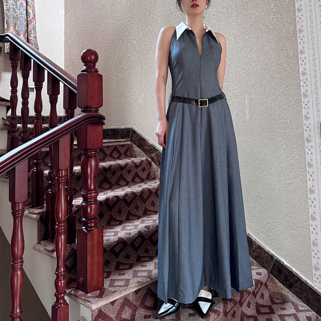 TWANG workplace old money wind and dry practicing sexy shirt lapel ...