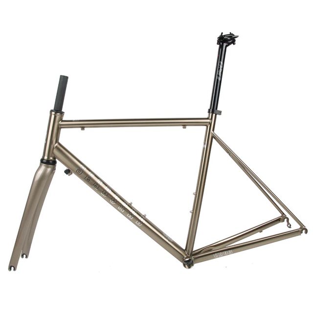 Seaboard Yun'an CR03 road bike steel frame 700C rim brake heat-treated ...