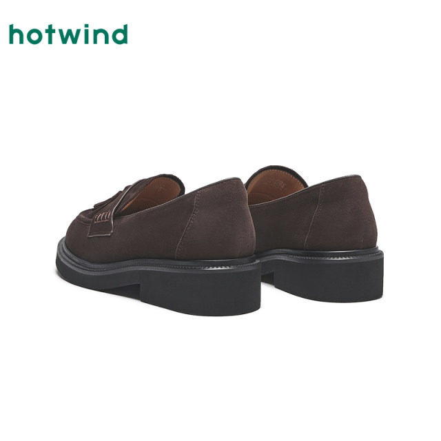 Hot wind thick heels Berken shoes women's model 2025 new retro brown ...