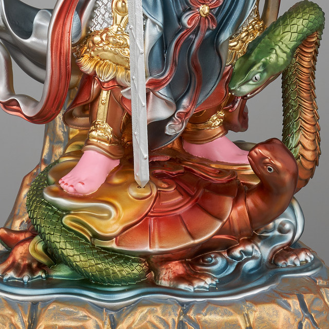 Kangsheng Resin Golden Lottery Station Xuantian God Statue Xuanwu ...