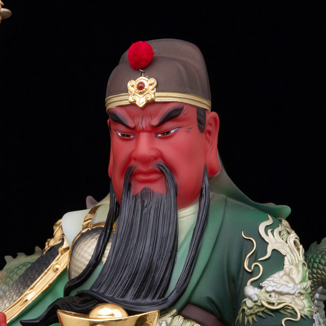 Kangsheng Guan Gong Statue Han White Marble Guan Saint Emperor Guan ...