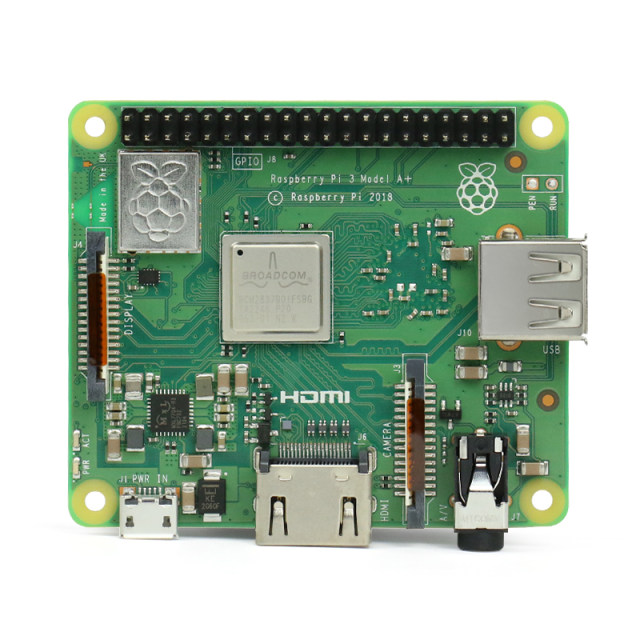 Raspberry Pi 3 Raspberry Pi 3A+ Development Board Module A+ 4 -core CPU ...