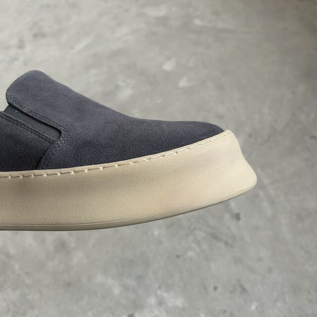 Japanese retro loafers men's thick sole simple and versatile casual ...