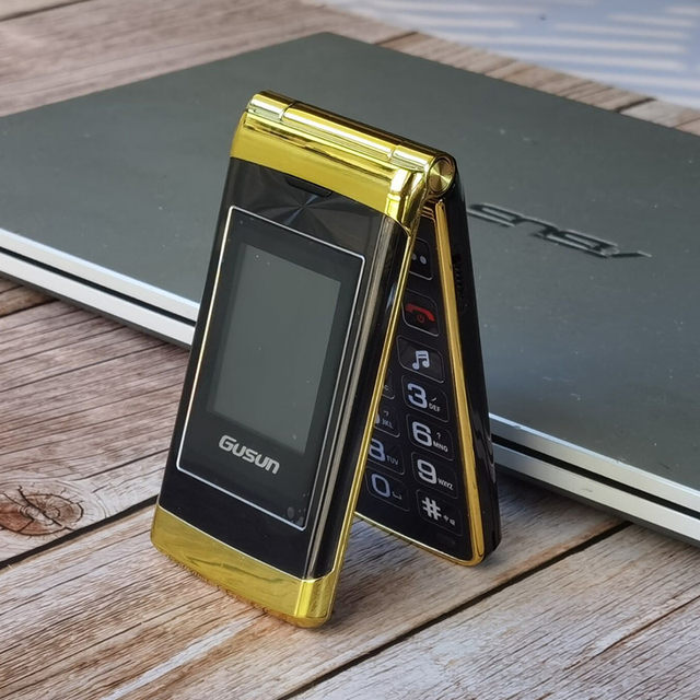 Jusheng Netcom 4G dual-screen flip mobile phone for the elderly with ...