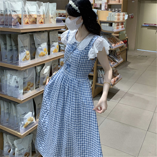 High school fresh temperament dress summer 2025 new style girl junior ...