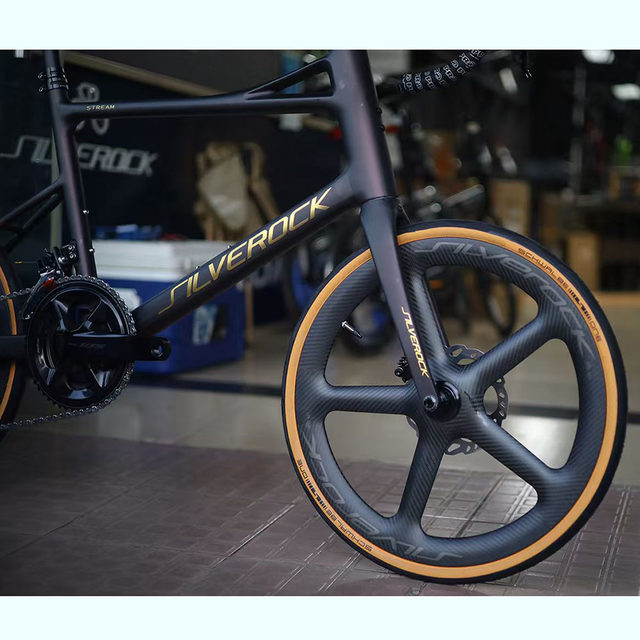 Silverock carbon fiber barrel axis small wheel road vehicle STREAM bend ...