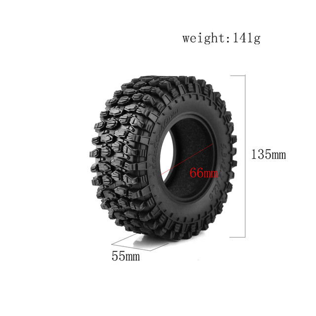 LJF 2.6-inch climbing tire, super climbing performance, suitable for 1/ ...