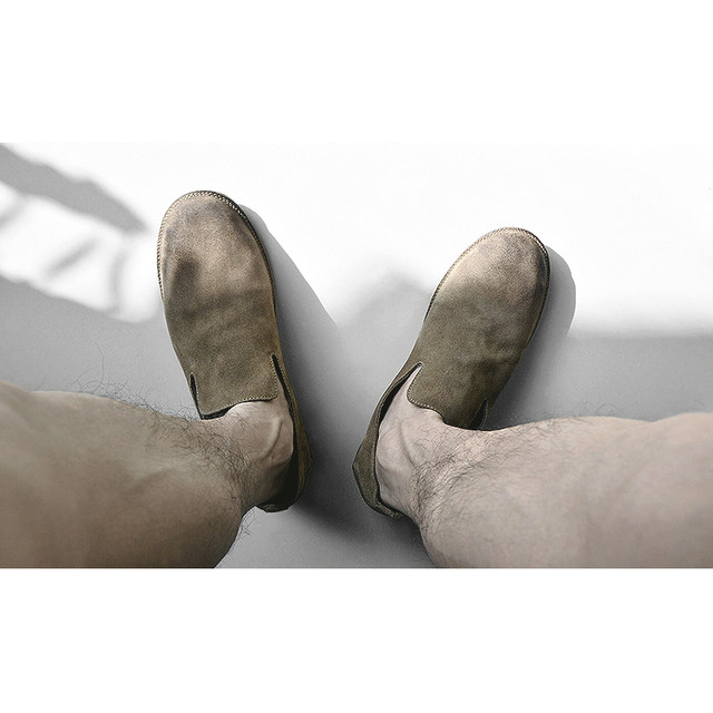 Lightweight and thin sole Yugu Vibe Yamamoto-style slippers Breathable ...