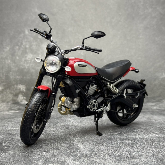 1:12 TSM Ducati Self-Travel Scrambler Classic 803cc 2015 Motorcycle Model