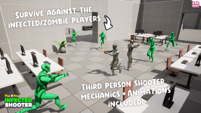 UE5 Unreal 5 Infected - Multiplayer Zombie Survival Multiplayer Zombie ...