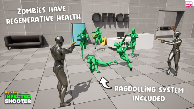 UE5 Unreal 5 Infected - Multiplayer Zombie Survival Multiplayer Zombie ...