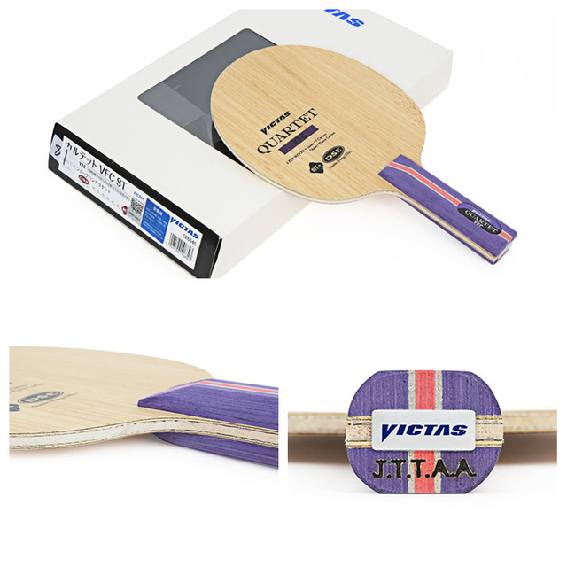 VICTAS QUARTET four-layer aromatic carbon dimension table tennis blade SFC Niwa Takaki carbon