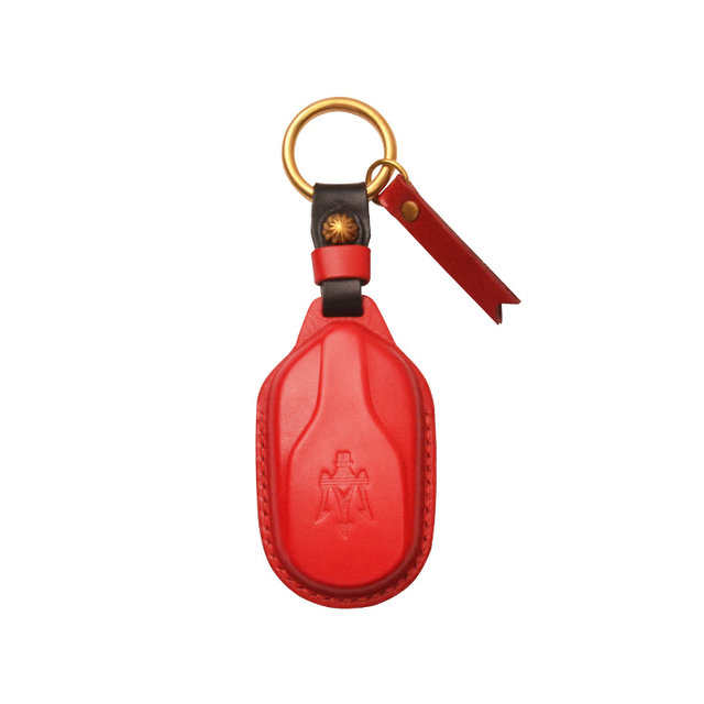 Car key case Maserati Levante Geberit handmade cowhide car key case
