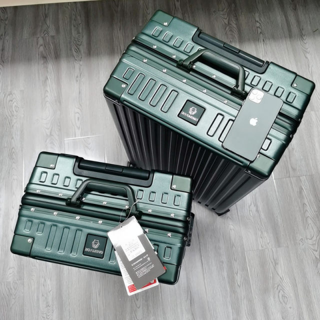 Roaming luggage aluminum box tie box box 24 ultra -light sound ...
