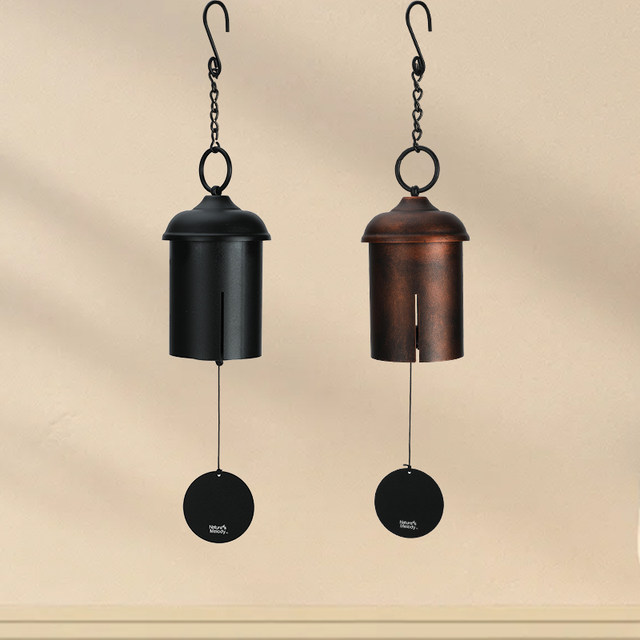 Melodious bells, retro outdoor garden, large wind chime, metal iron ...