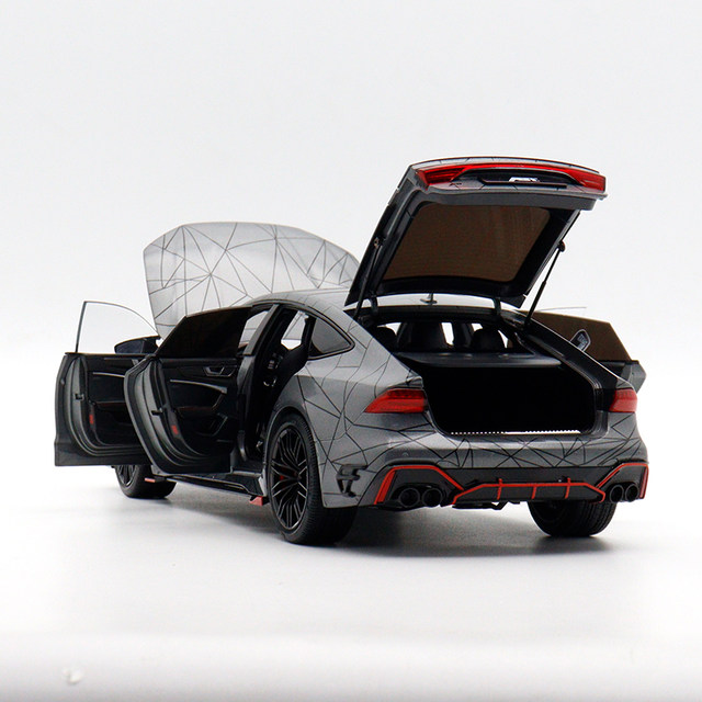 Limited Audi RS7 ABT modified version Kengfai Qihui 1:18 Audi alloy ...