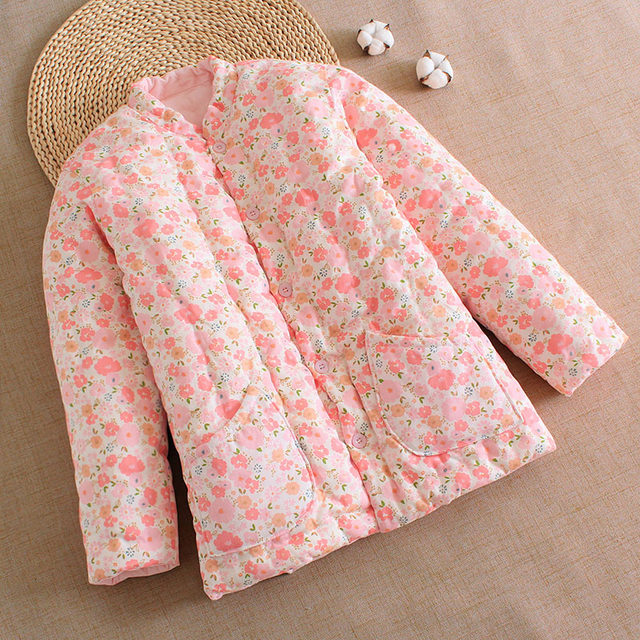 Pure cotton handmade cotton-padded jacket for women, thickened warm ...