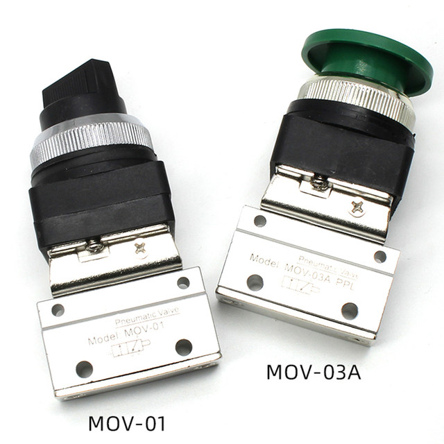 Pneumatic MOV-02 Machine valve MOV-02 button switch MOV-03 control ...