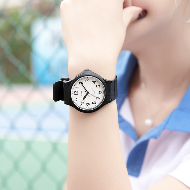 Fashion watch men's CASIO Casio small black watch simple Internet ...