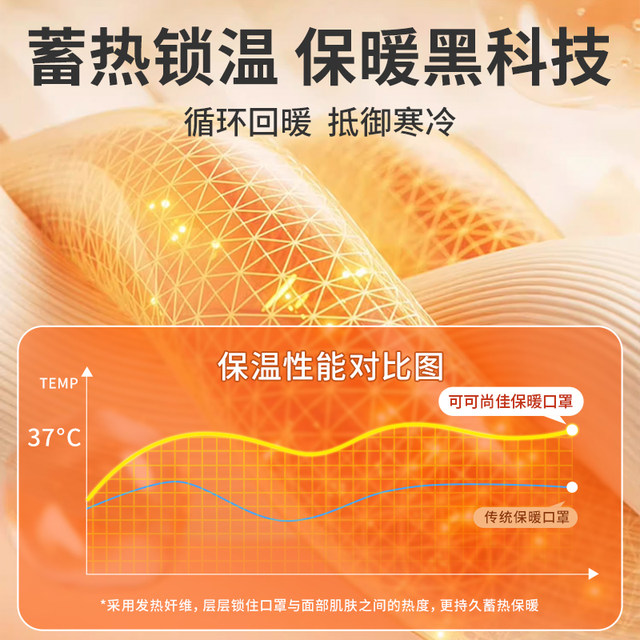 Windproof, cold-proof and warm, no fogging when wearing glasses, 3D ...