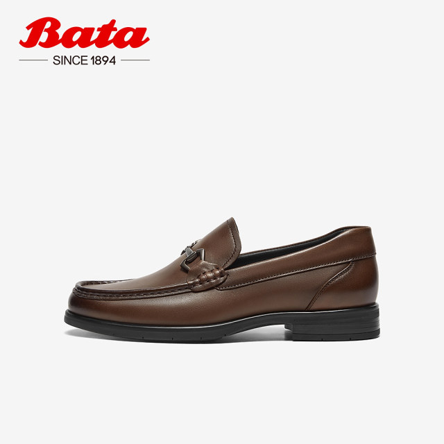 Bata business shoes men's 2025 spring shopping mall new British ...