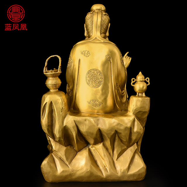 Bronze Medicine King Statue Sun Simiao Ornaments Medical Saint Sun ...