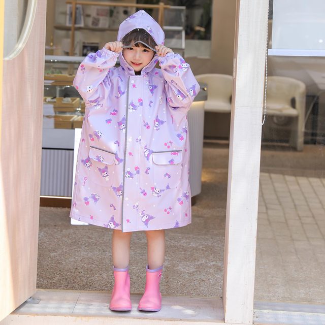 Children's raincoat boys and girls baby children kindergarten primary school students boys and ...