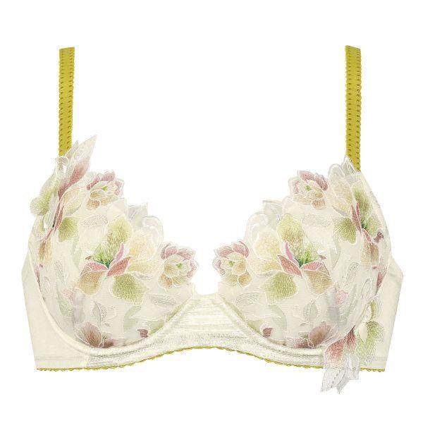 Wacoal Wing bra small breast push up breathable embroidered lace sexy ...