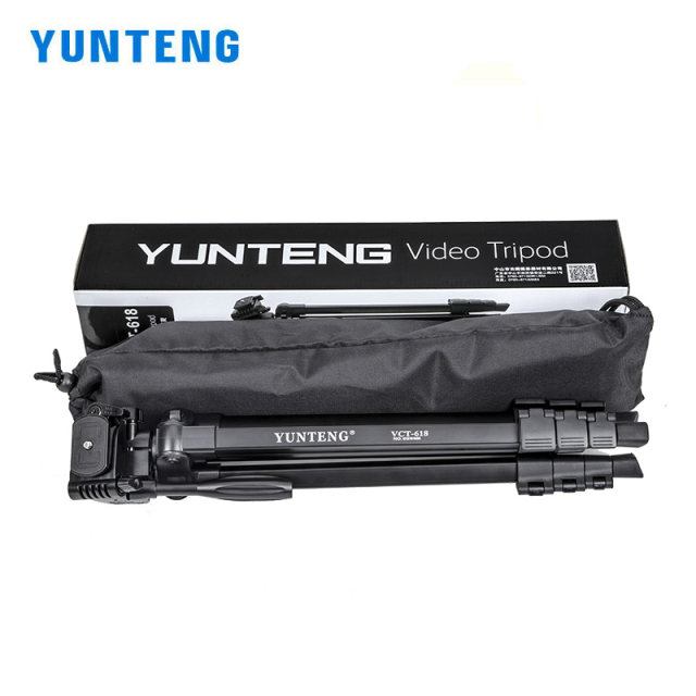 Yunteng 618 Tripod Lightweight Portable Micro SLR Vertical Photo Camera ...