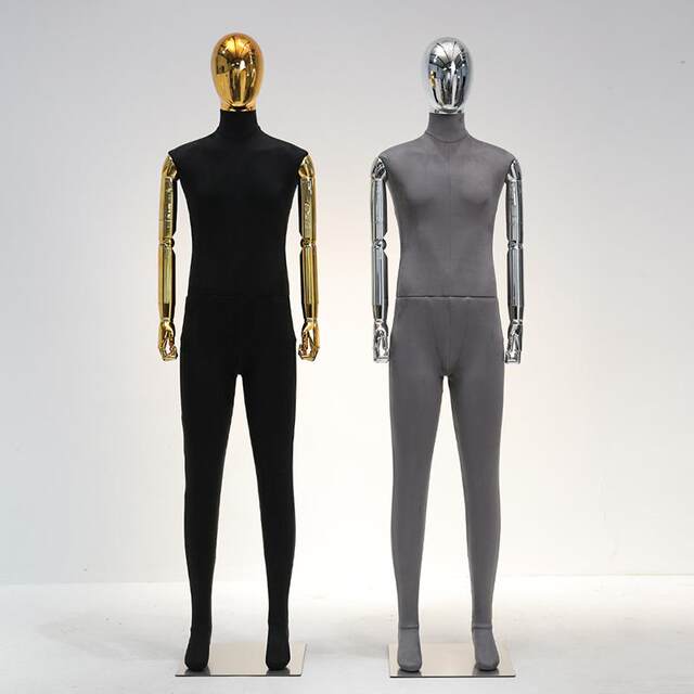 High-end clothing store model props men's full body cloth body display ...