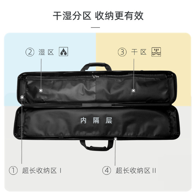 Free diving long fins consignment box diving packaging trunk box fin ...