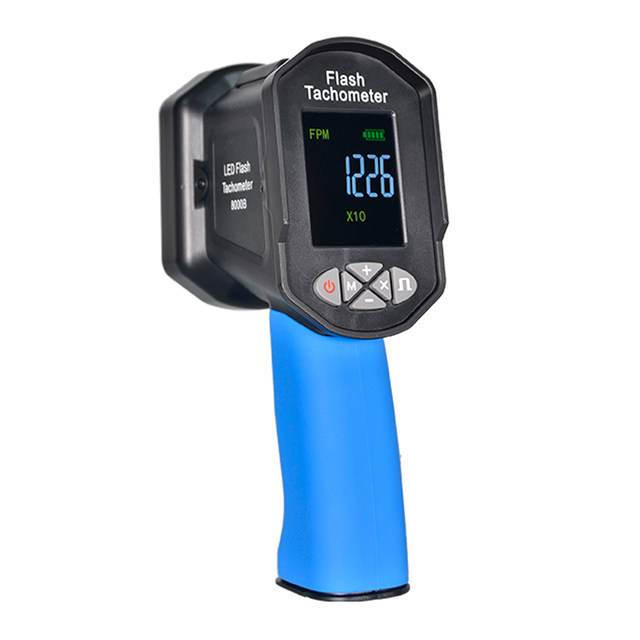 Huapu handheld LED stroboscope non-contact motor speed tachometer motor ...