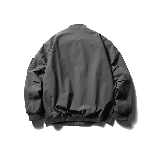 Harryton stand -up collar flying jacket Men's autumn pure color simple ...