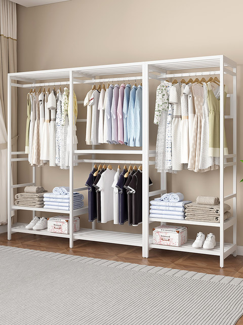 Simple metal wardrobe formaldehyde-free home bedroom rental room full ...