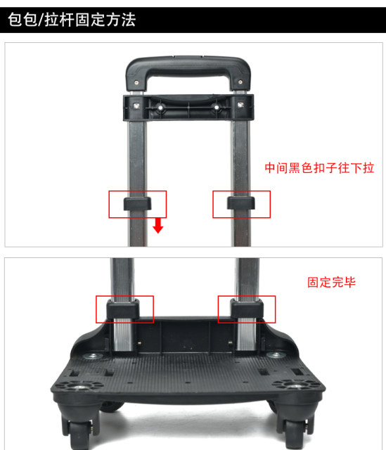 Mini pullable, carryable, carryable trolley bag with universal wheels ...