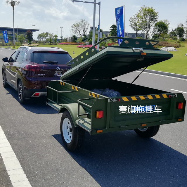 Camping rear compartment trailer-type RV modified off-road car small ...