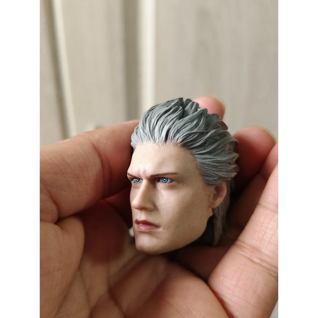 Spot 1/6 Devil May Cry 5 Vergil head sculpt soldier fashion figure