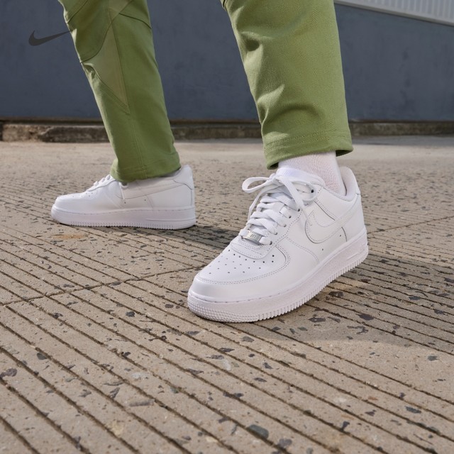 NIKE Nike Shoes AIR FORCE 1 AF1 Pure White Air Force No. 1 Men's Shoes ...