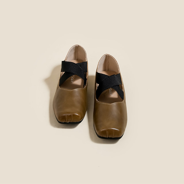 Uncle Six Points Genuine Leather Mary Jane Shoes Women's New Strap ...