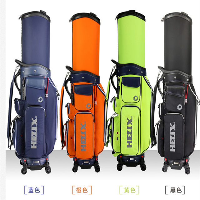 Genuine HELIX golf bag for men and women golf telescopic hard shell ...