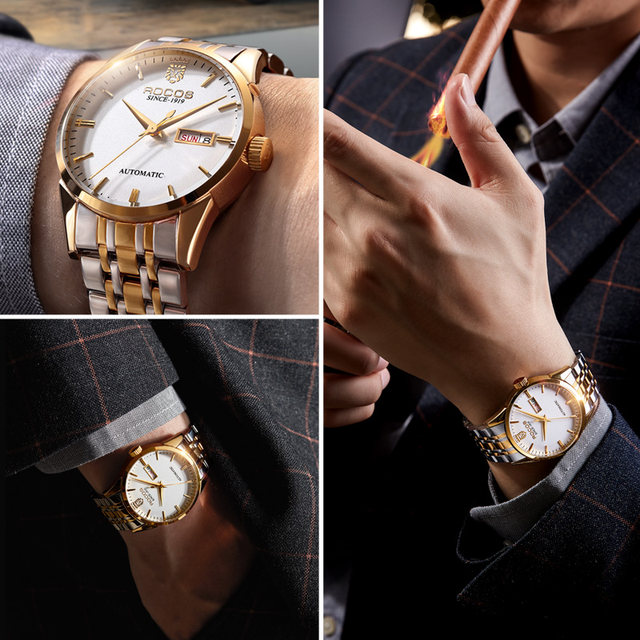 Rex ROCOS genuine brand business trend fully automatic mechanical watch ...