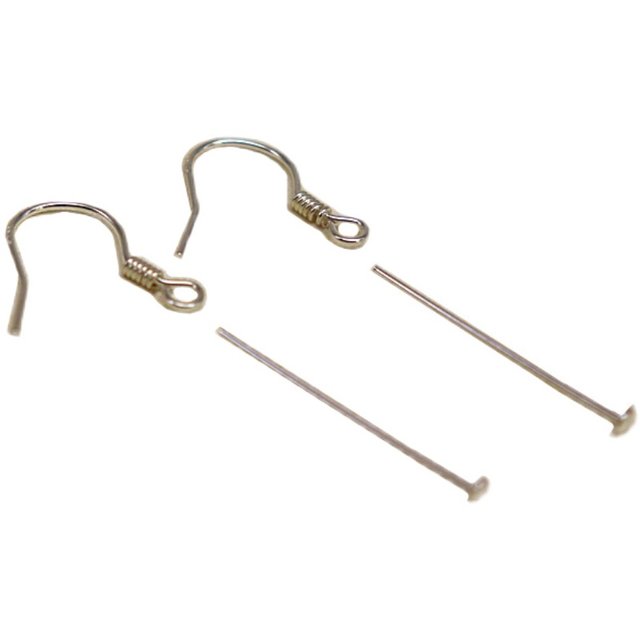 diy earring accessories material package homemade ear hook T bowl pin tori S925 sterling silver ...
