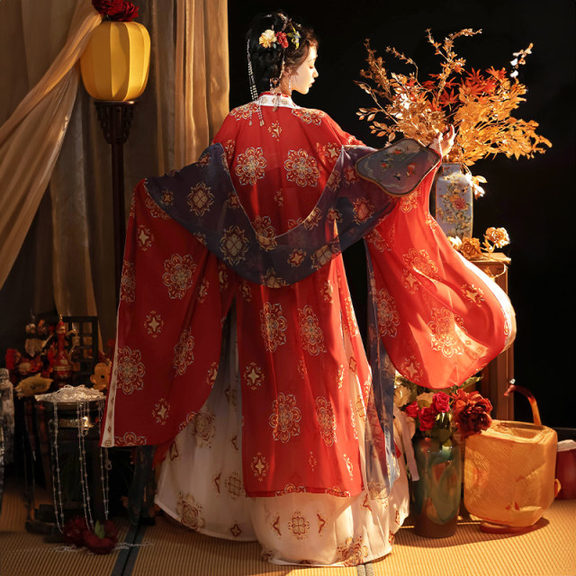 Ying Shengnuo The original Hanfu female restoration of the 诃 skirt set ...