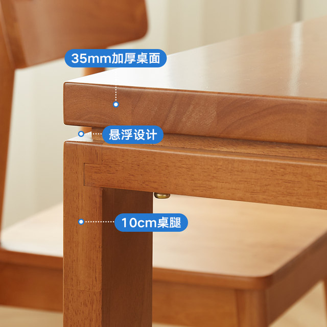 Solid wood dining table, medieval style large plate table, Japanese ...