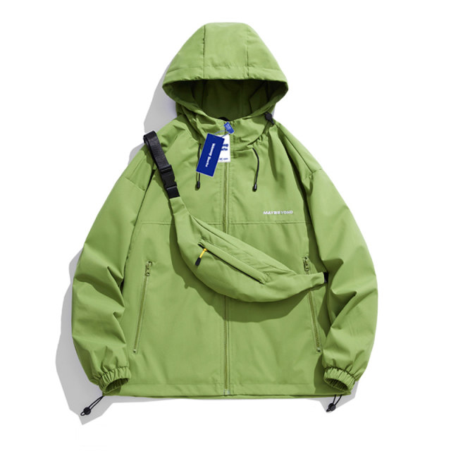 WASSUP Shark Chongka jacket Men and Women Couples Spring Autumn Outdoor ...