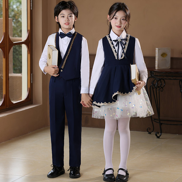 Children's chorus costumes and performance costumes for primary and ...